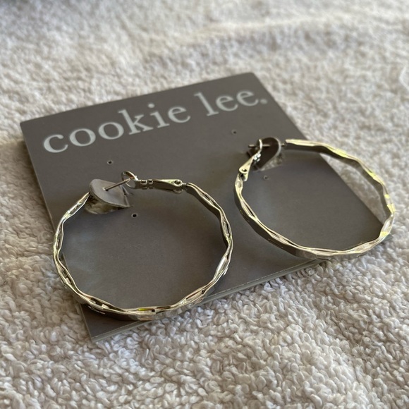 Cookie Lee | Jewelry | Cookie Lee Hoop Earrings | Poshmark